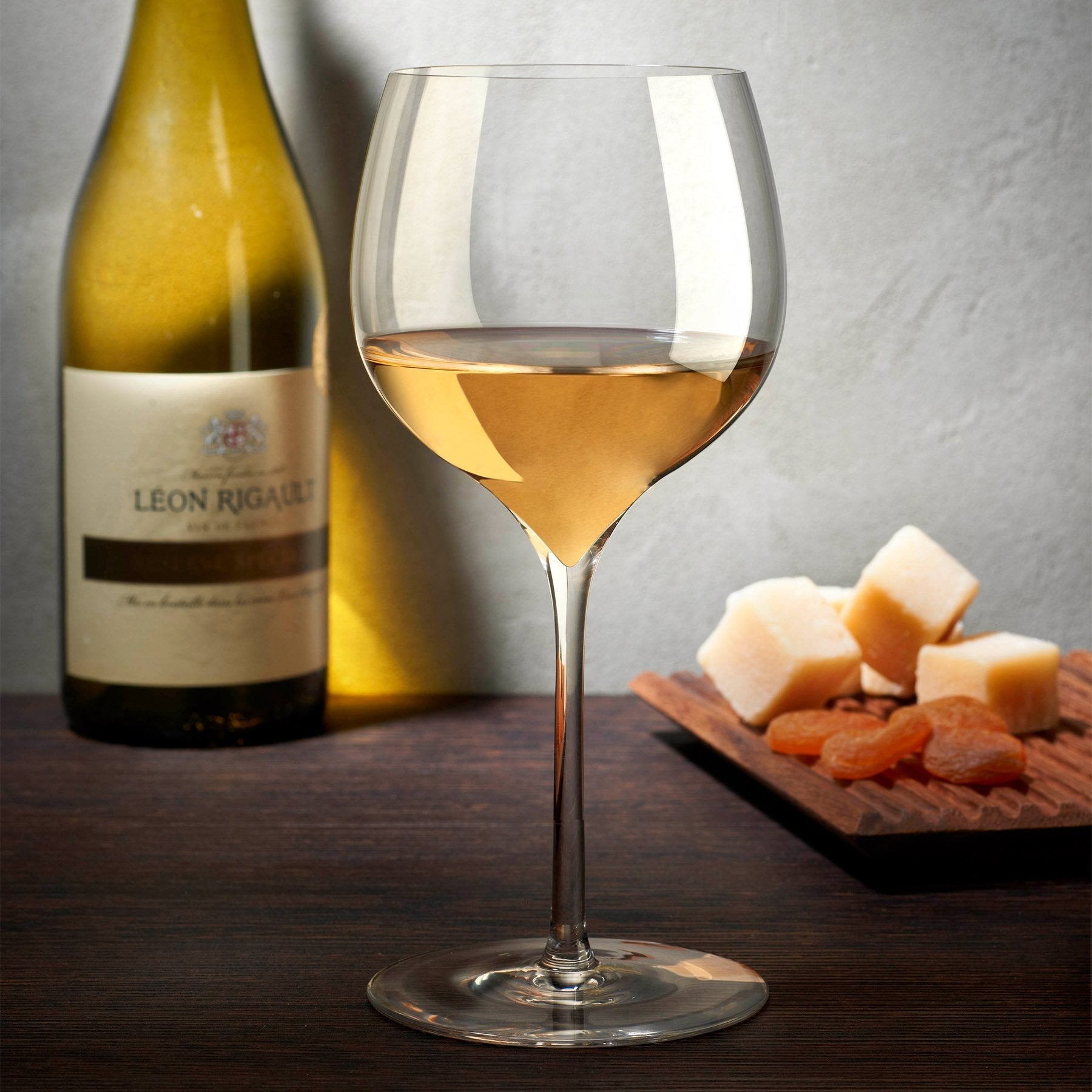 Dimple Set of 2 Rich White Wine Glasses – NUDE B2B USA